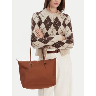 Lauren Ralph Lauren Handtasche LAUREN RALPH LAUREN Keaton 431916737042 Braun