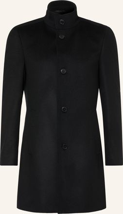 HUGO BOSS Wollmantel Hyed schwarz
