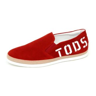 Tod's Pantofola Gomma Rafia TV - - Shoes - Herren - Rot - 42 EU