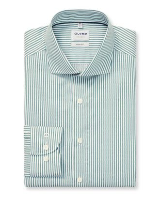 Olymp Level Five, Body Fit, Baumwollhemd mit Streifenmuster in