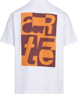 Arte T-shirt imprim&eacute; au dos en coton