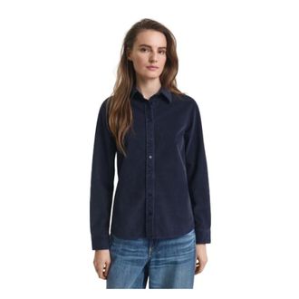 GANT Femme, Blouses et Chemises, Bleu, Taille: 38 FR Blouses & Chemises