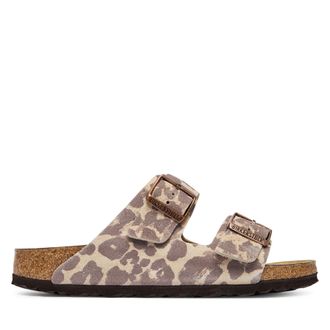 Birkenstock Pantoletten Birkenstock Arizona Print 1033330 Hellbraun