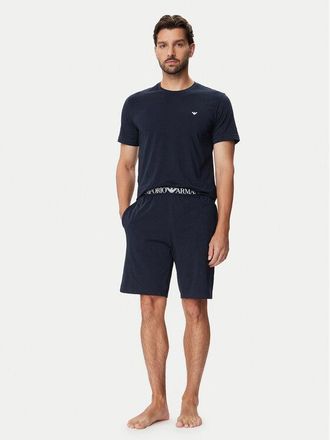Emporio Armani Pyjama EM000400 AF25017 UB102 Dunkelblau Regular Fit