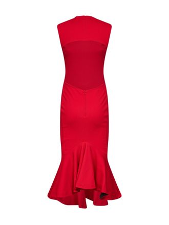 Jacquemus The Palmier Midi Dress - Red