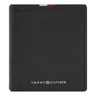 Tommy Hilfiger Homme, Accessoires, Noir, Taille: ONE Size Portefeuille en Cuir & Porte-cartes Th Corp