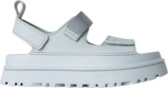 UGG Ugg, Femme, Chaussures, Bleu, Taille: 36 EU Sandales bleues Golden Glow pour femmes