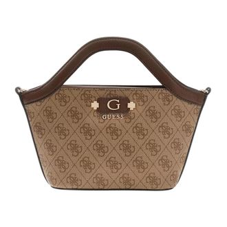 Guess Lindsey Mini Tote - - Bags - Damen - Braun - ONE SIZE