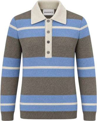 Amaranto Amar&aacute;nto - Polo - Homme - Tops - Multicolore - Taille: M