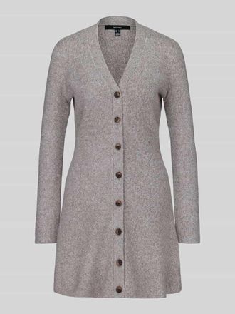 Vero Moda Strickkleid mit durchgehender Knopfleiste