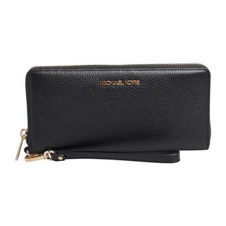 Michael Kors Jet Set Travel Continental Wallet - - Bags - Damen - Schwarzk - ONE SIZE