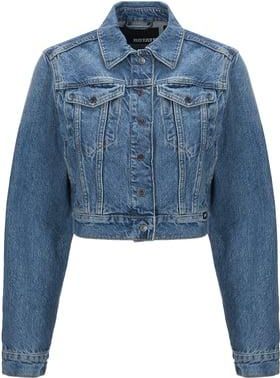 Rotate Veste en jean &agrave; logo