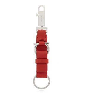Ferragamo Homme, Accessoires, Rouge, Taille: ONE Size Gancini Keyring