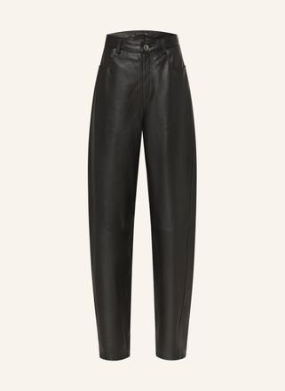 Studio AR Studio Ar Lederhose Aila schwarz