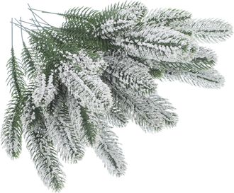 Cabilock 24stücke Künstliche Tannenzweige Tannenstämmen Tannen Picks Für DIY Handwerk Weihnachtsdeko Tischdekoration Blumensträuße Heimdekoration