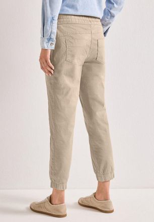 Street One Jogger Pants aus Baumwolle mit Stretchanteil