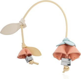 Ganni Femme, Sacs, Multicolore, Taille: ONE Size Flower Charm