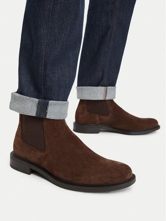 HUGO BOSS Klassische Stiefeletten Lysander 50569017 Braun