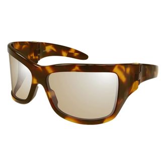 Bottega Veneta Lunettes de soleil enveloppantes - Femme - Accessoires - Brun - Taille: ONE Size