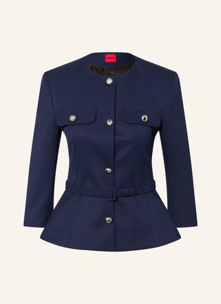 HUGO BOSS Hugo Blazer Althia Mit 3/4-Arm blau