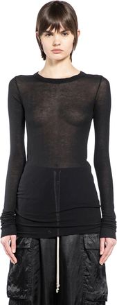 Rick Owens Temple Rib Long Sleeves T-Shirt