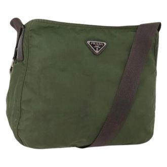 Prada Sac &agrave; bandouli&egrave;re vintage Pre-owned - Femme - Pre-owned - Vert - Taille: ONE Size
