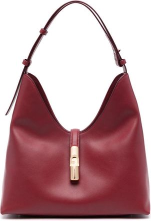 Furla Schultertasche mit Logo-Stempel - Rot