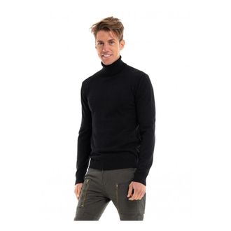 Gabba Rollkragenpullover - - Knitwear - Herren - Schwarzk - S