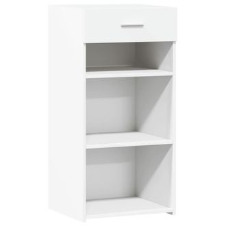 vidaXL Vidaxl - Credenza Bianca 45x42,5x93 Cm In Legno Multistrato