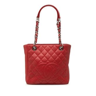 Chanel Pre-owned Gesteppte Caviar Leder Tote Bag - - Pre-owned - Damen - Rot - ONE SIZE