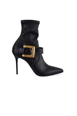 Balmain Anthem 95MM Stiefeletten Schwarz