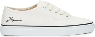 Jacquemus Homme, Chaussures, Blanc, Taille: 45 EU F&eacute;f&eacute; Canvas Baskets
