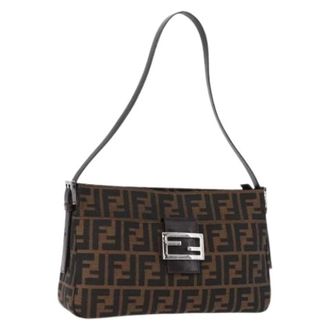 Fendi Sac bandouli&egrave;re Zucca Canvas Pre-owned - Femme - Pre-owned - Brun - Taille: ONE Size
