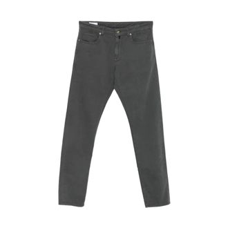 Incotex Five-Pocket Straight Chinos - - Trousers - Herren - Grau - W31