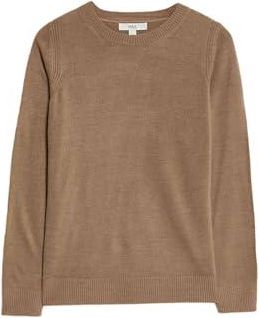 Marks and Spencer Pull Ultra-Doux &agrave; col Rond Femmes UK 10 (EU 38)