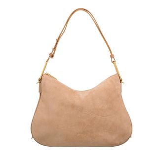 Coccinelle Hobo Bags - Coccinelle Magie Suede Bim - Gr. unisize - in Braun - für Damen