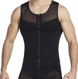 Generic k&ouml;rperschlankheits-kompressionshemden f&uuml;r m&auml;nner, Bauchkontrolle, Body-Shaper-Weste, eng anliegendes Shapewear-Shirt - fitnessstudio und Fitness