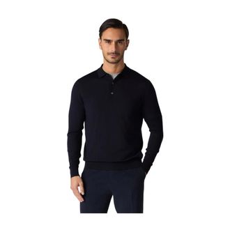 Brooks Brothers Pull Col Rond en Laine M&eacute;rinos - Homme - Pulls - Bleu - Taille: 2XL