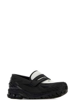 New Balance Unisex Two-Tone Mesh Loafers Blackangora Leather-Synthetic-Mesh Mocassini Leather/synthetic/mesh