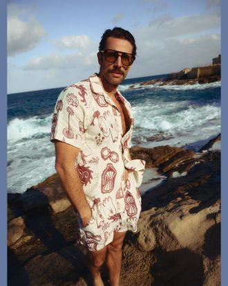 OAS Schnelltrocknende Badeshorts mit grafischem Print in