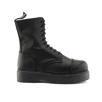 Grinders Bottes derby de sécurité à bout en acier ACS noir pour hommes, Noir, 41 EU