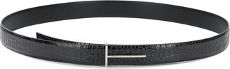 Tom Ford Ceinture en cuir T Line Tom Ford