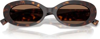 Dolce & Gabbana Femme, Accessoires, Brun, Taille: 53 MM Dg4537 Lunettes de soleil