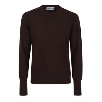 Ballantyne Rundhalspullover - - Knitwear - Herren - Braun - 2XL