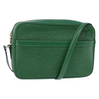 Louis Vuitton Sac bandouli&egrave;re en cuir Epi Pre-owned - Femme - Pre-owned - Vert - Taille: ONE Size