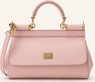 Dolce & Gabbana Umh&auml;ngetasche Sicily Small rosa