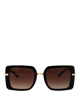 Dolce & Gabbana Lunettes De Soleil - Marron