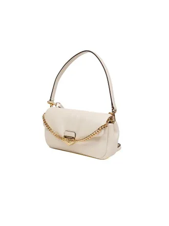 Michael Kors Chain-Detail PVC Crossbody Bag - Beige