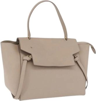 Celine Sac &agrave; main vintage doccasion - Femme - Pre-owned - Beige - Taille: ONE Size