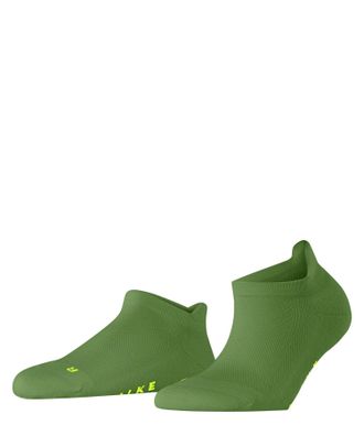 Falke Damen Sneakersocken Cool Kick Sneaker W Sn weich atmungsaktiv schnelltrocknend kurz einfarbig 1 Paar, Gr&uuml;n Fairway 7480, 35-36